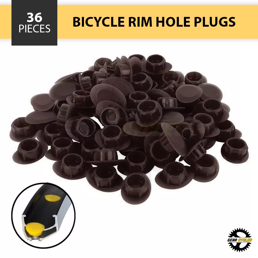 Rim Hole Plugs ABS Plastic Mountain Road Bike MTB Bicycle Wheel Hole ...