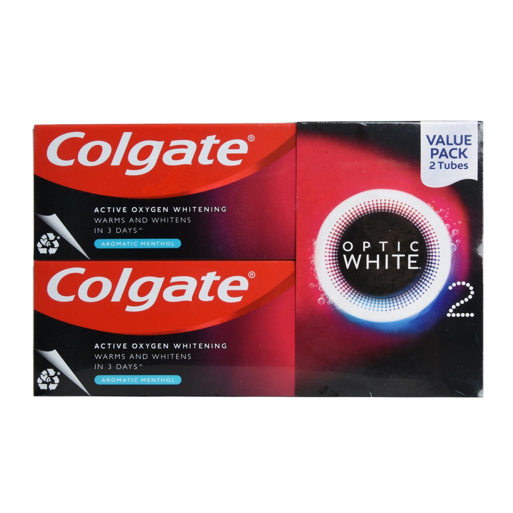 COLGATE Optic White O2 2s | Shopee Philippines