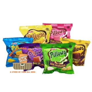 (Bering) Oishi Pillows Renceng Contents 10 bks x 7gr Pillow All ...