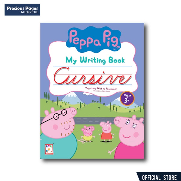 Peppa Pig My Cursive Writing Book | Shopee Philippines