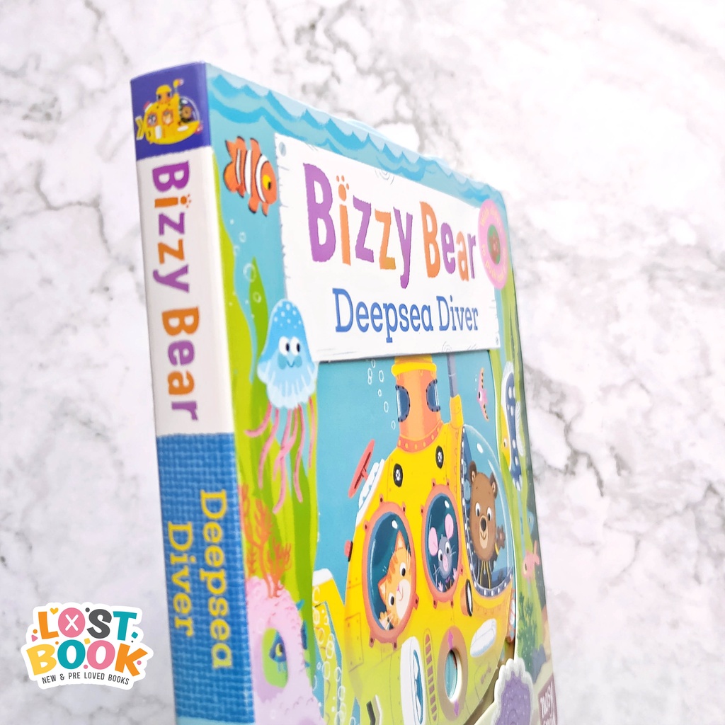 BIZZY BEAR DEEPSEA DIVER - BRAND NEW - INTERACTIVE BOOK - CHILDREN ...