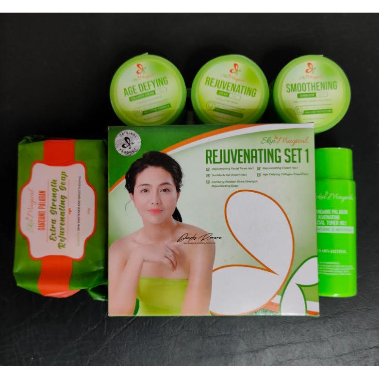 Skin Magical Rejuvenating Set #1 New Packaging (Original Whitening and ...