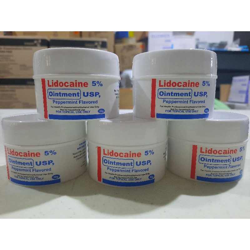 Lidocaine Ointment USP 50g | Shopee Philippines