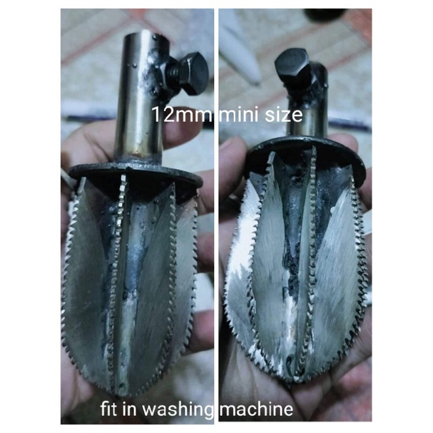 12mm mini size Coconut grater Blade Stainless fit in washing motor ...