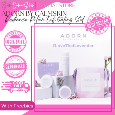 Adorn Radiance Potion Intense Exfoliating Set by CalmSkin | Shopee ...