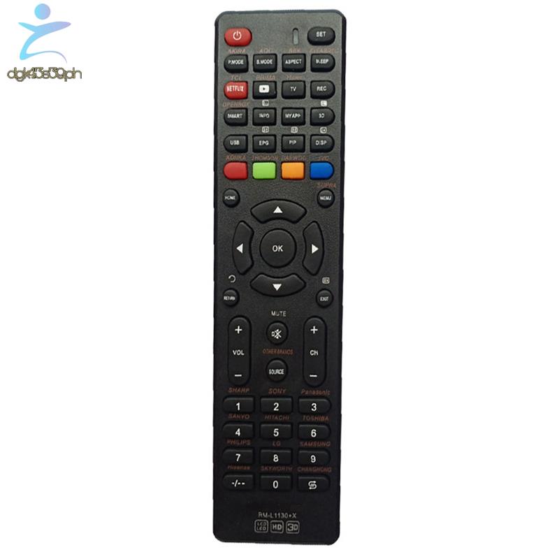 Rm L1130 X Tv Remote Control Universal For Akira Aoc Bbk Elenbreg