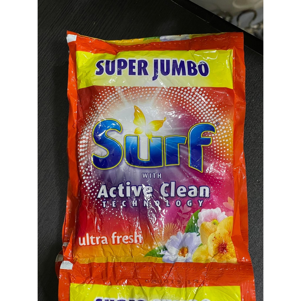 Surf Powder Ultra Fresh Super Jumbo Sachet by 6's | Shopee Philippines