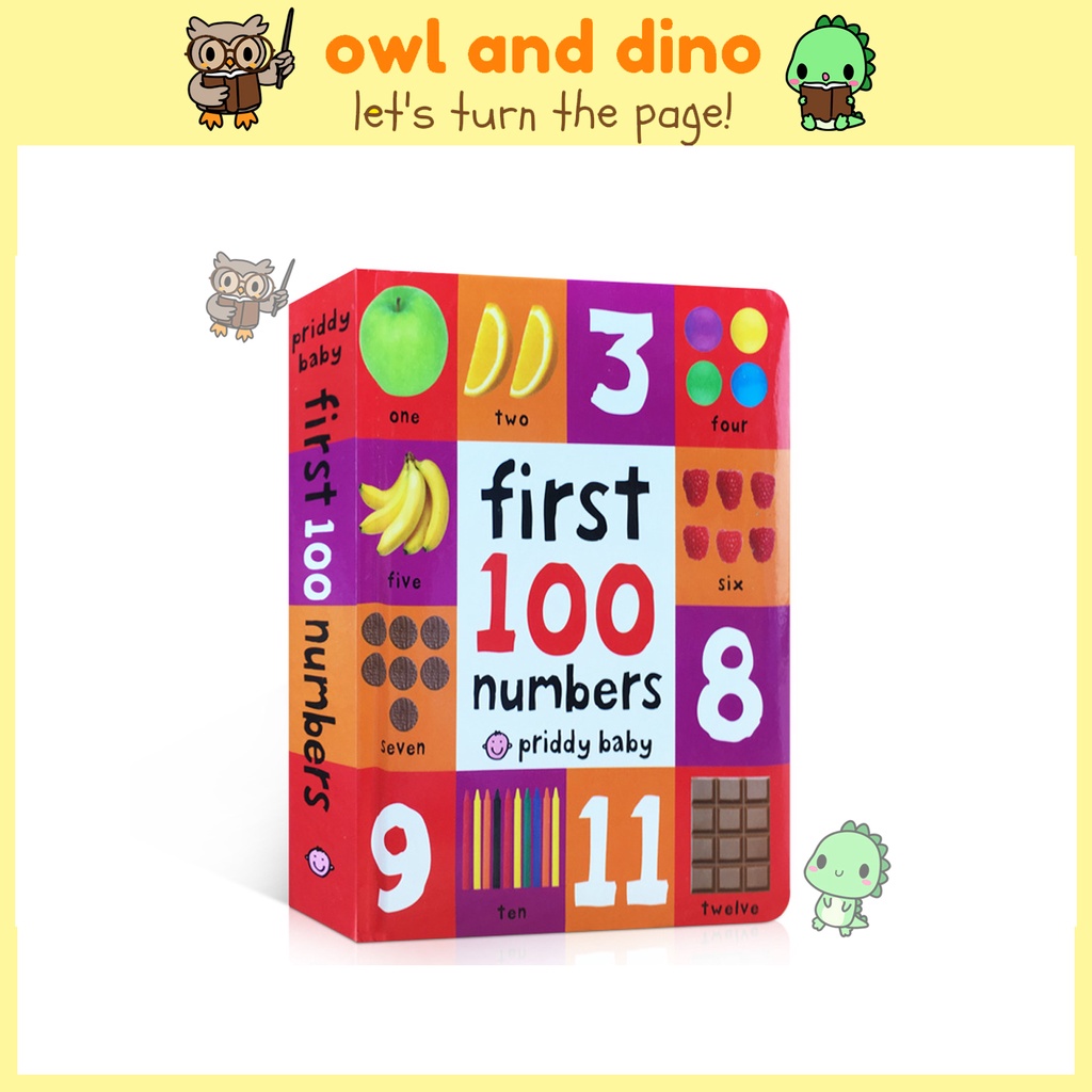 First 100 Numbers (Padded Board Book) | Shopee Philippines