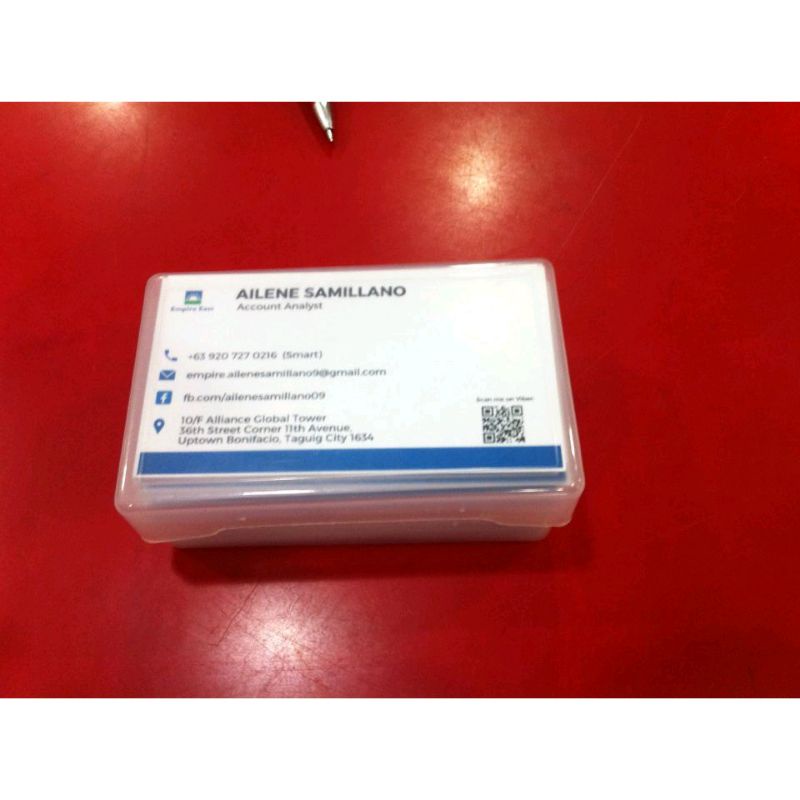 100 pcs business cards laminated calling cards free layout | Shopee ...