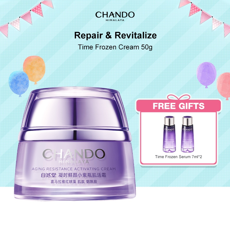 Chando Himalaya Time Frozen Cream Night Anti-Aging Lifting Brightening ...
