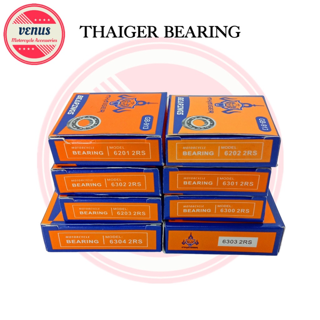 Venus Motorcycle Thaiger Bearing For All Types Of Motorcycle W/ Rubber Seal | Shopee Philippines