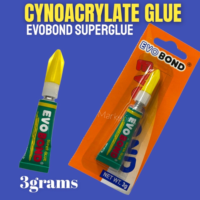 Evobond SuperGlue 3grams X sold per Pc | Shopee Philippines