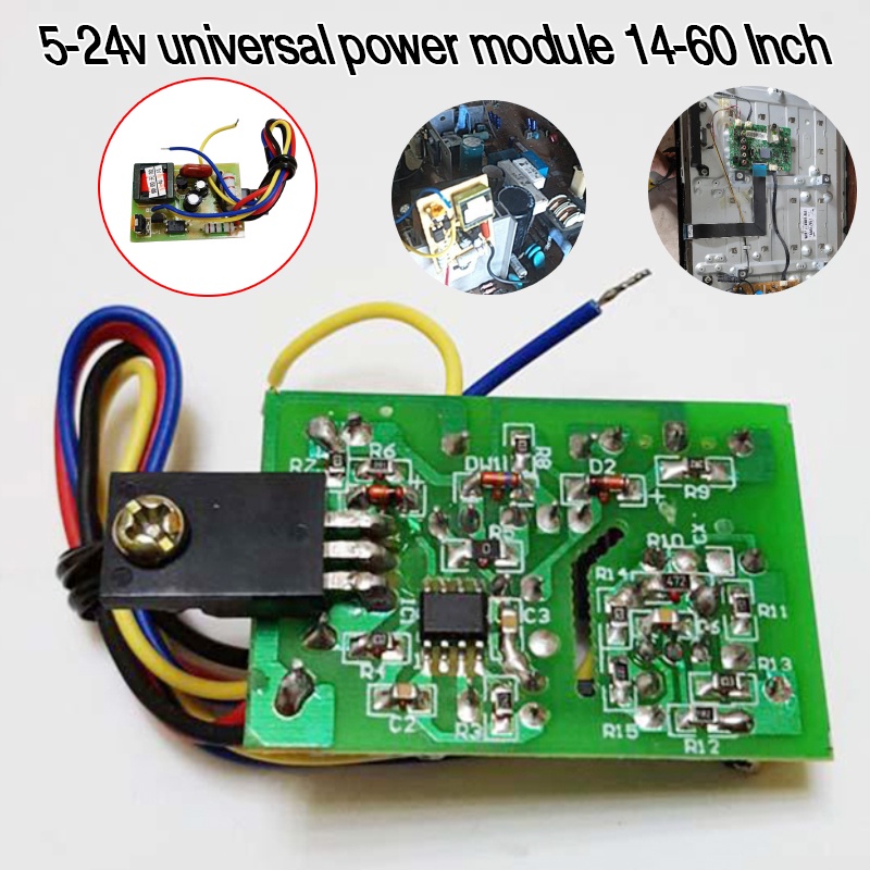 4 wires LCD TV universal switching power supply module universal power ...