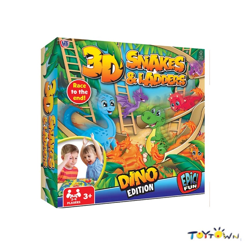 HTI Games - 3D Snakes & Ladders | Shopee Philippines