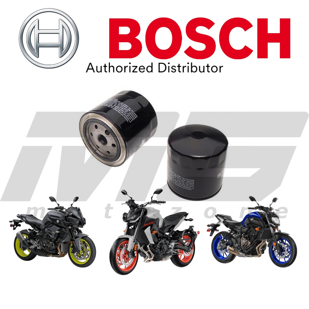 YAMAHA MT-07 MT-09 MT10 BOSCH Premium Oil Filter | Shopee Philippines