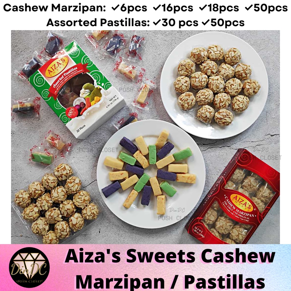 Aiza’s Cashew Marzipan Assorted Pastillas from Pampanga DinDC Aizas ...