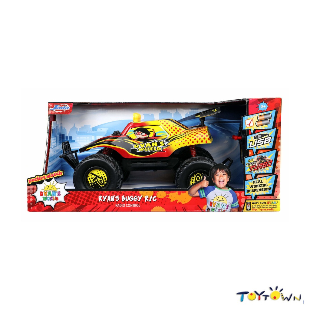 Ryan's World 1:14 Ryan Buggy RC Remote Control Car 2.4 GHz, | Shopee ...