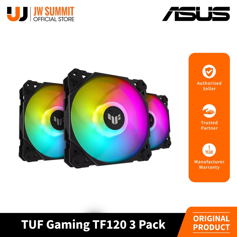 Asus TUF TF120 ARGB Multi-Function Controller Aura Sync Gaming Chassis ...