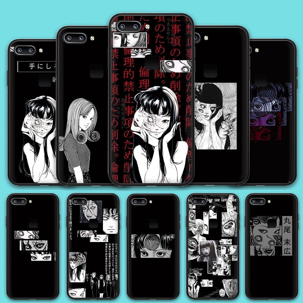 TPU Casing OPPO A16 A16S A16K A16E A96 A76 W4EO8 Junji Ito Tomie Anime ...