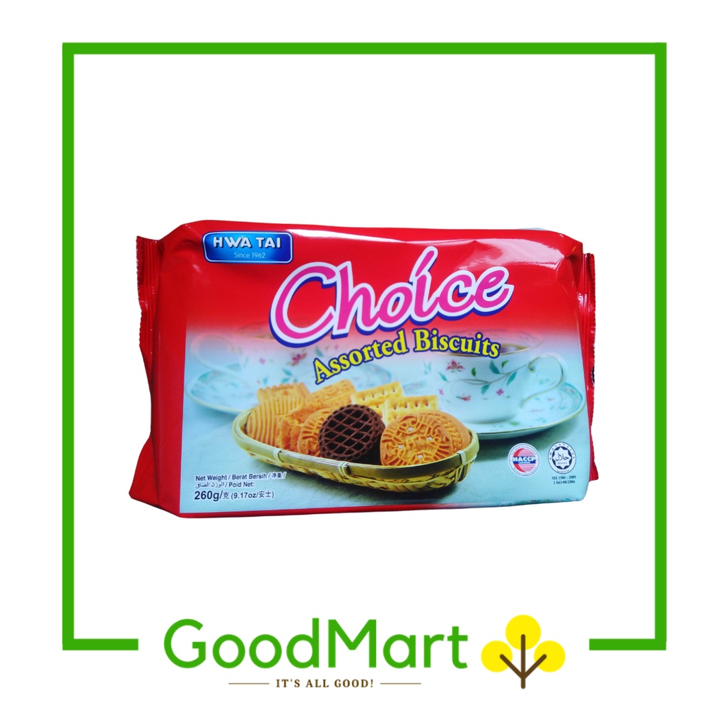 Hwa Tai Choice Assorted Biscuits 260g | Shopee Philippines