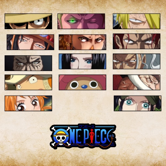 ONE PIECE Eye Slap Sticker 4 INCHES - VINYL STICKER WITH FREEBIES ...
