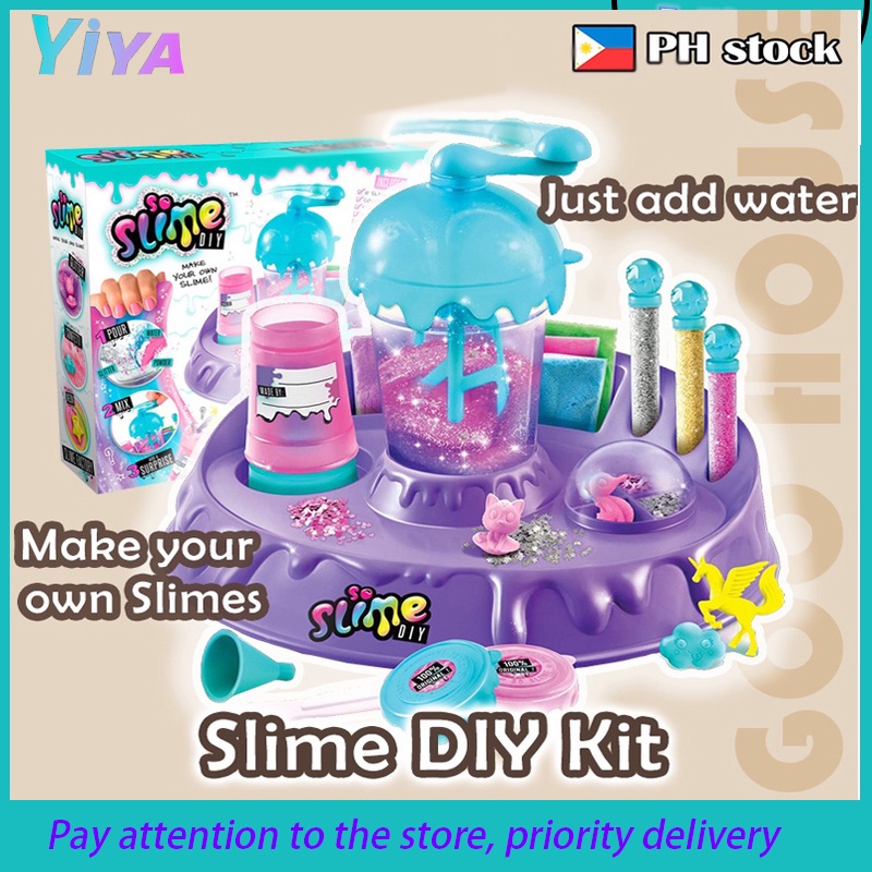 So Slime DIY Kit Slime Factory for kids - Slime Kit for baby Make your ...