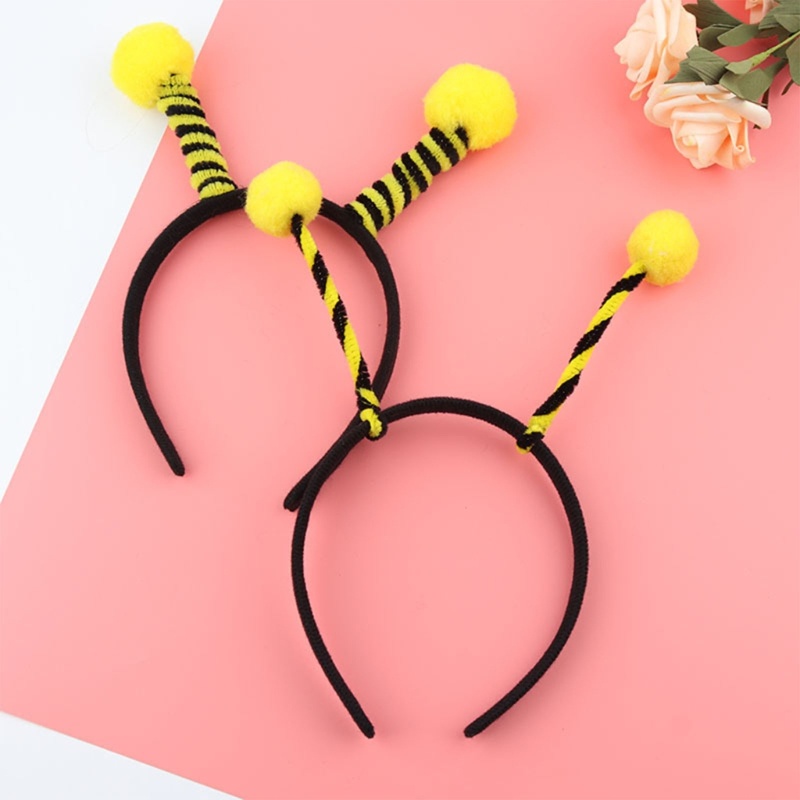 blg Bee Antenna Headband Snail, Ant, Insect Costume Props with Plush ...