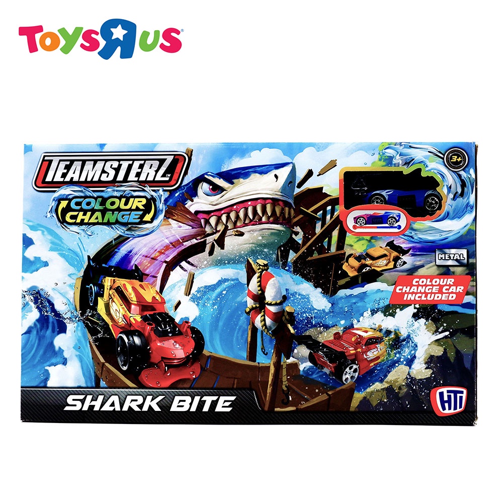 Teamsterz Color Change Shark Bite Playset With 1 Car | Shopee Philippines