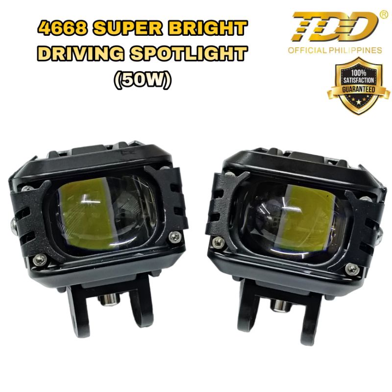 TDD #4668 SUPER BRIGHT DRIVING SPOTLIGHT W/ BALLAST (50W) | Shopee ...