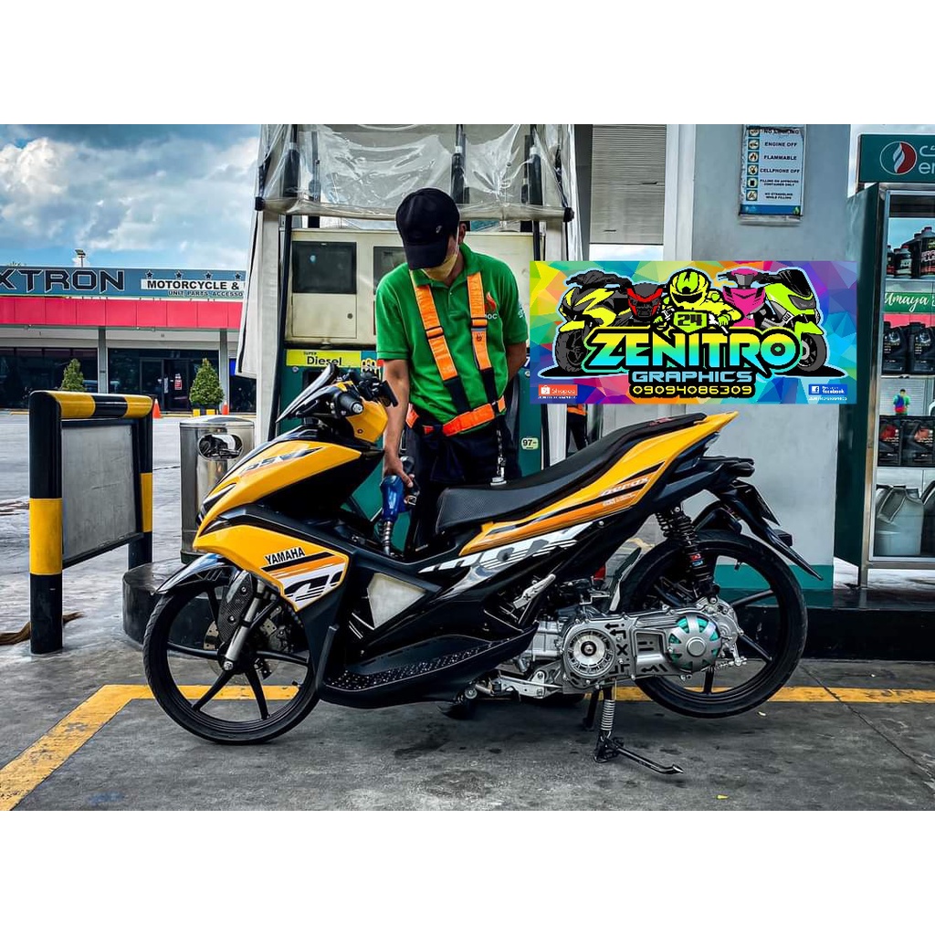 AEROX THAILAND DECALS FOR MUSTARD YELLOW (AEROX V1 ONLY) | Shopee ...