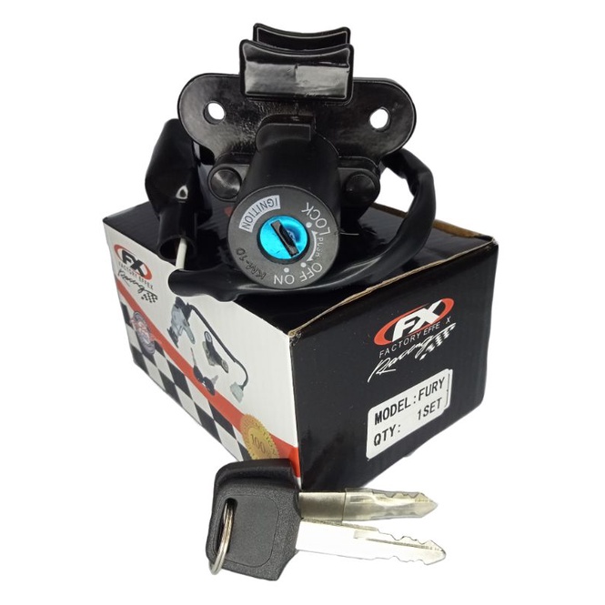 Fury125 Ignition Switch Set with Main Switch, Seat and Tank Lock FX ...