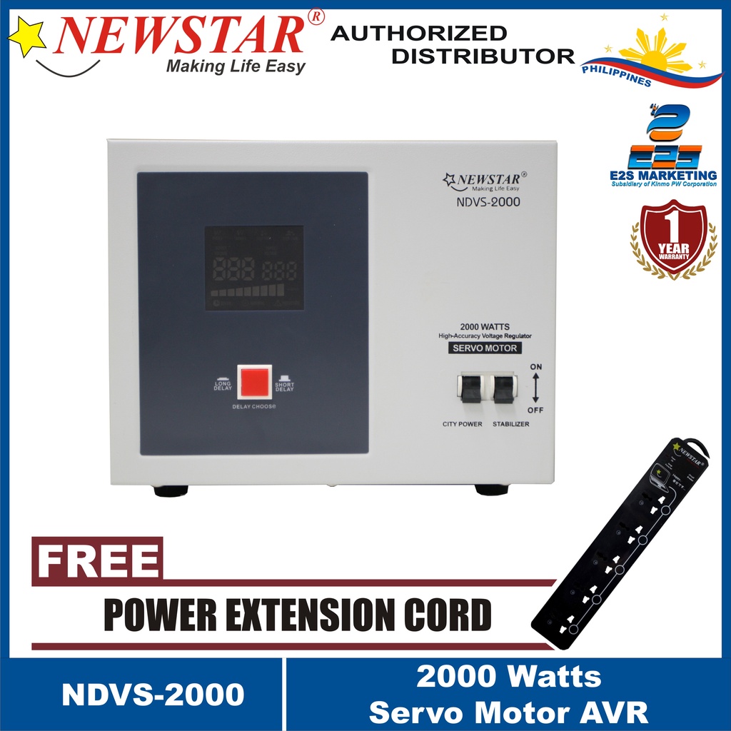 Newstar NDVS-2000 Digital Servo Motor 2000W High-Accuracy Automatic ...
