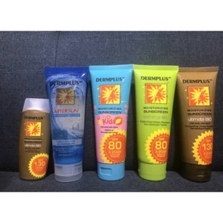DERMPLUS Moisturizing Sunscreen 100ml / After Sun Body Gel 100ml * SOLD ...