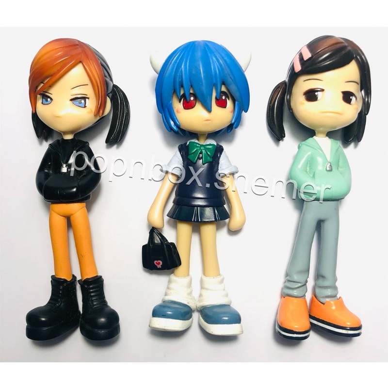 Pinky:St Pinky Street Mix and Match Parts Figure SET (Rei Ayanami, Moe ...