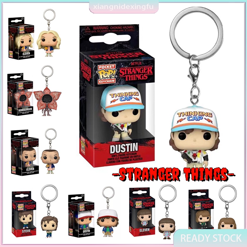 Funko Pop Stranger Things Eleven Dustin Robin Steve Demogorgon Barbara ...