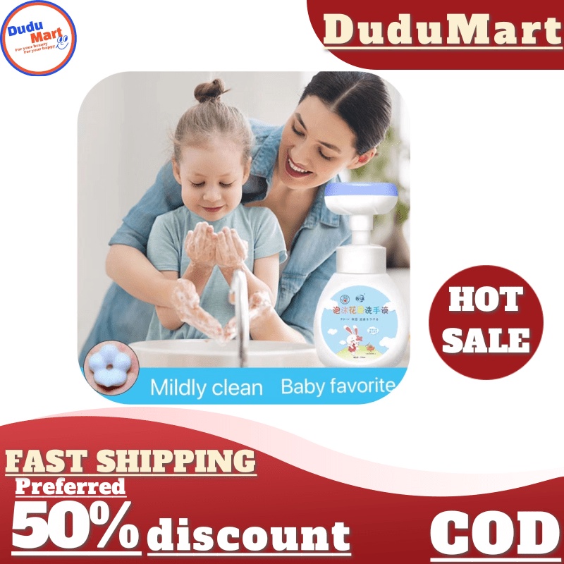 Handwash Liquid Hand Soap Pump Foaming Baby Flower Hand wash ...