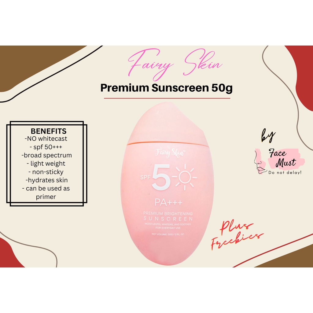 Fairy Skin Premium Sunscreen | Shopee Philippines