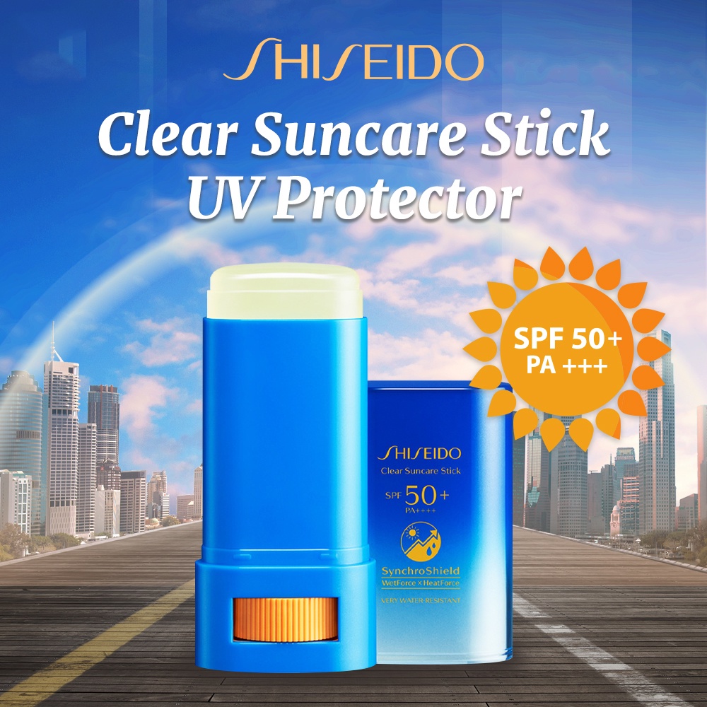 Shiseido Clear Sun Stick UV Protector 20g SPF50+ PA++++ / UV Protective ...