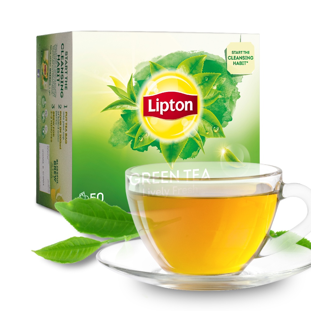 Lipton Fresh Green Tea (1.5g x 50 Tea Bags) | Shopee Philippines