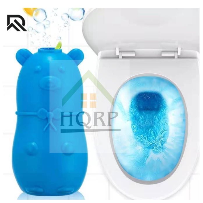 Bear Blue Bubble Cute Toilet Cleaner Deodorant Toilet Bowl Magic ...