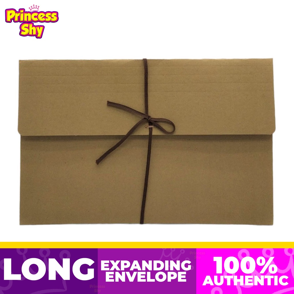Kraft Expanding Envelope w/ String Long Legal size | Shopee Philippines