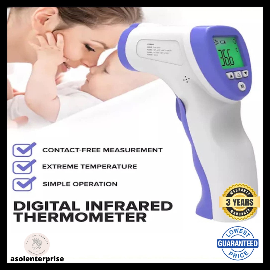 Thermal Scanner | Thermometer Infrared Digital Baby Adult Gun Mercury ...