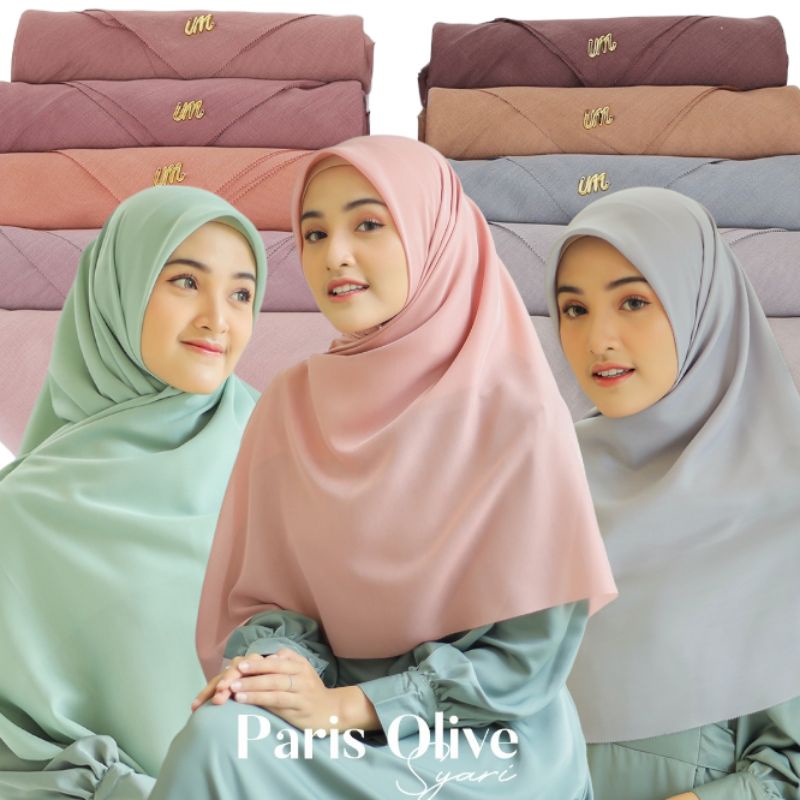 Paris Olive Shari Umama Laser cut Metal Label 130cm x 130cm | Shopee ...