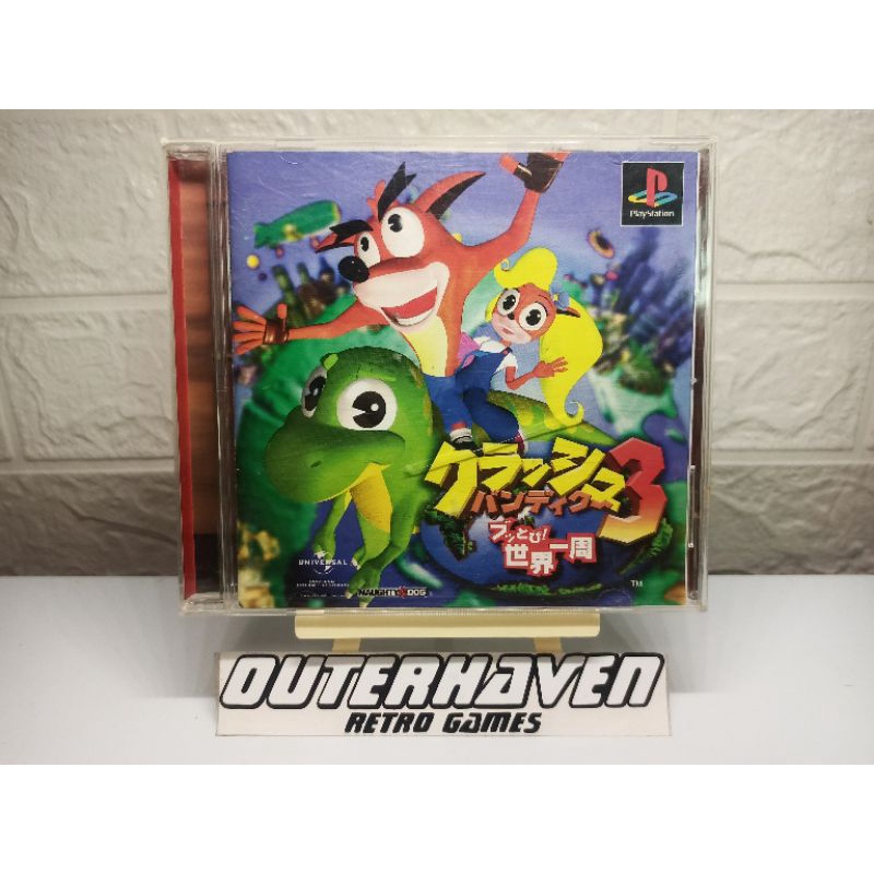 PS1 Crash Bandicoot 3 Warped NTSC J (Standard Edition) | Shopee Philippines