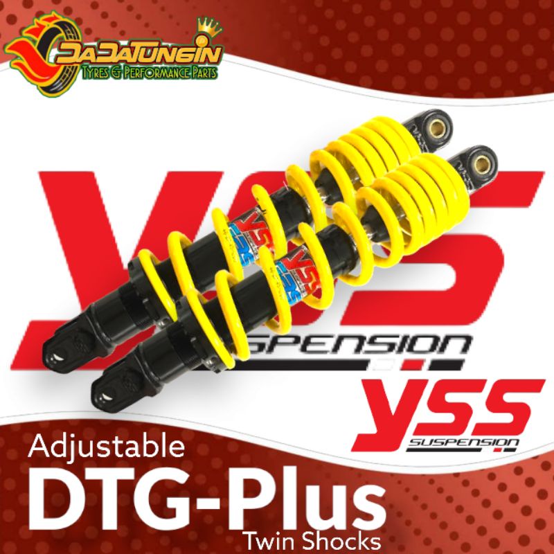 YSS DTG-Plus 275/305/335mm for Yamaha Nmax v1/v2 , Aerox v1/v2 and Nouvo (Pair) | Shopee Philippines
