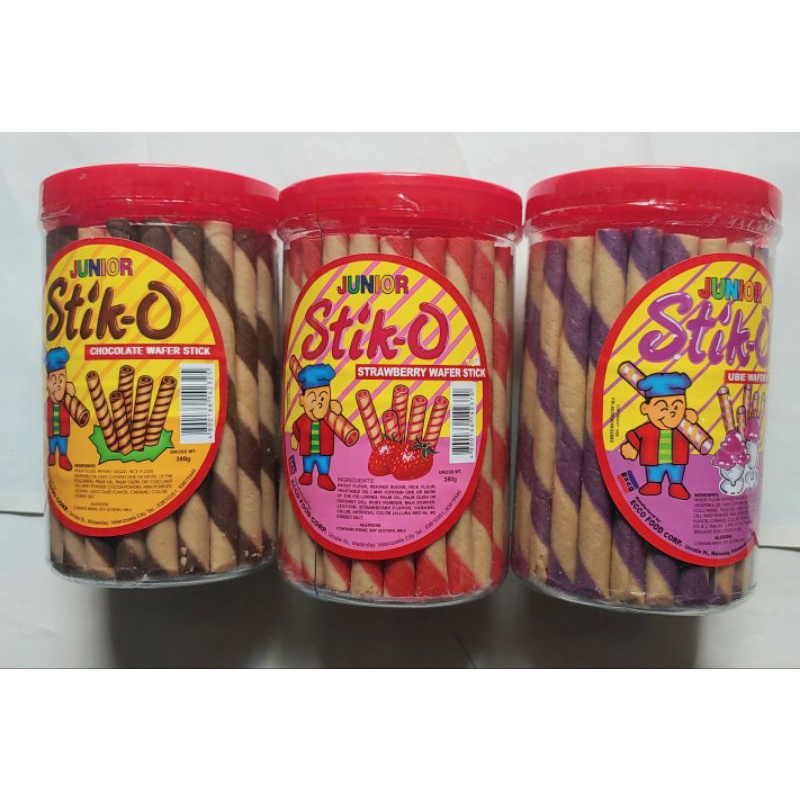 3 Bottle Stik-O Assorted(Ube, Strawberry, Chocolate) | Shopee Philippines
