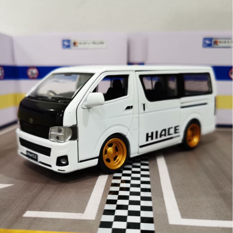1/32 Toyota Hiace Advan Diecast Scale Model | Shopee Philippines