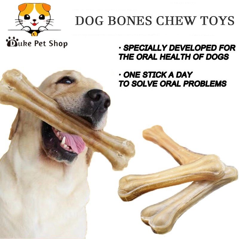 Pet Toy Dog Chews Toys Molar Healthy Teeth Chewing Cowhide Bones Pet ...
