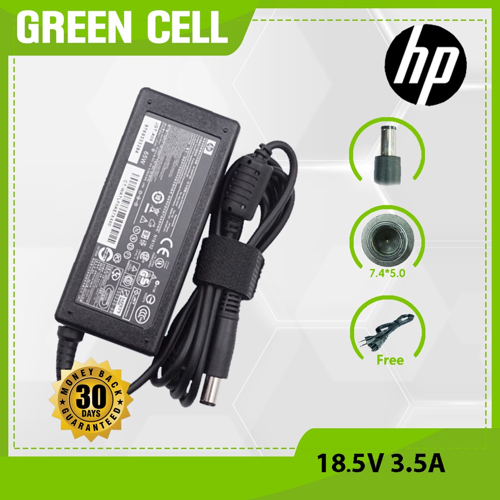 HP Compaq Laptop Charger 18.5V 3.5A for Elitebook 2530P 720 G1 G2 725 ...