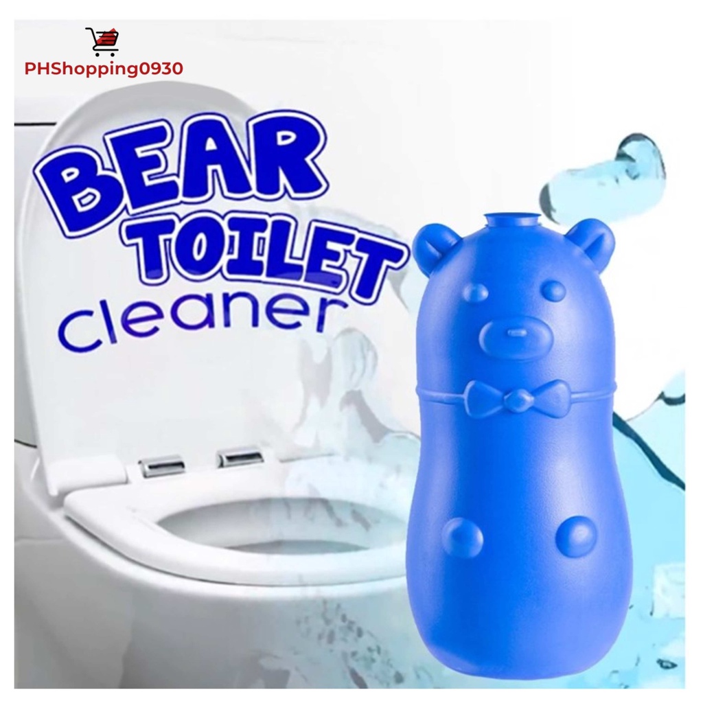QYZV Toilet Blue Bear Bubble Toilet cleaner Automatic Flash Cleaner ...